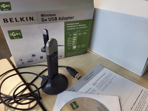 Belkin Wireless G USB Adapter G+ USB adapter Preowned | eBay