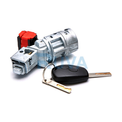 Ruva Ignition Lock Barrel Starter Switch + Keys Fits Renault Clio MK ...