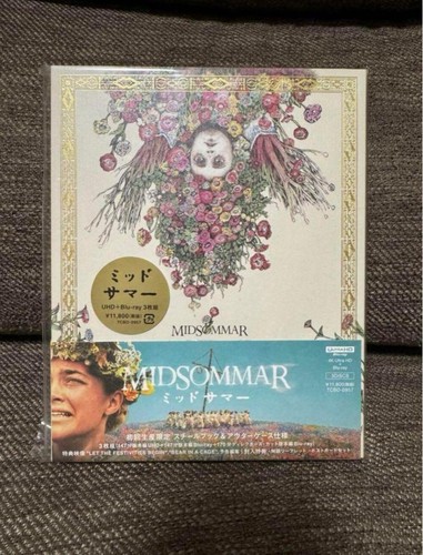 Midsommar Deluxe Edition 3-Disc Steel book First Press Limited Blu-ray ...