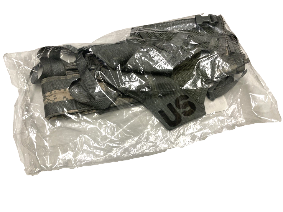 USGI Military FLC Fighting Load Carrier Tactical MOLLE Vest ACU DIGITAL ...