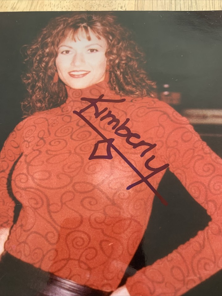 KIMBERLY PAGE Signed Autograph 8x10 Photo WCW NWO WWE WWF AEW With ...