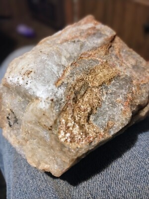 Massive 776g Gold-Bearing Quartz Specimen with Visible Gold – High ...