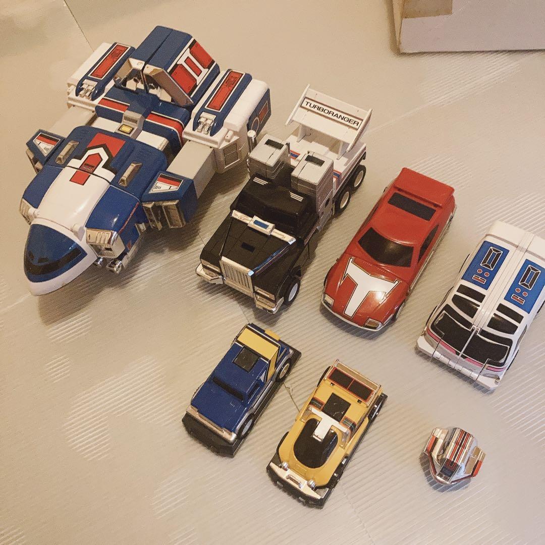 Power Rangers Kousoku Sentai Turboranger DX Super Turbo Robo BANDAI ...