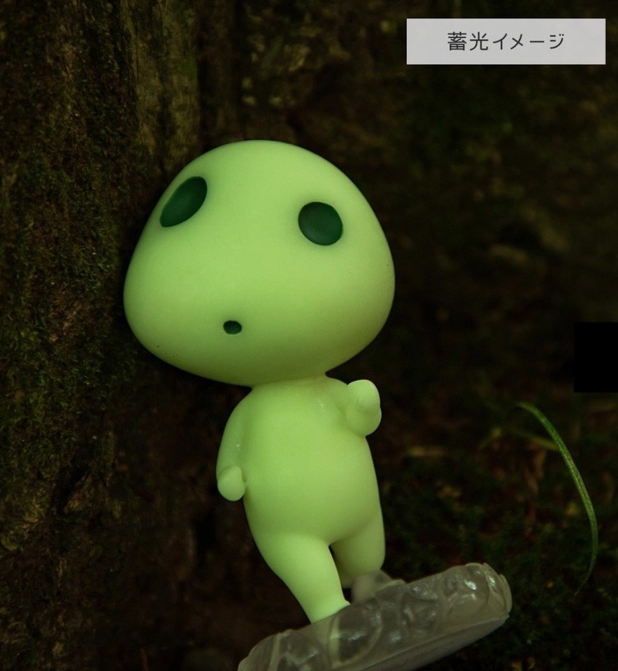 Princess Mononoke Kodama Glow Figure Studio Ghibli Japan | eBay