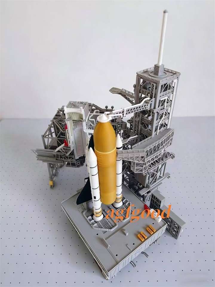 1/400 1:200 Space Shuttle on Launch PAD 3D Printing Model Builded Full ...