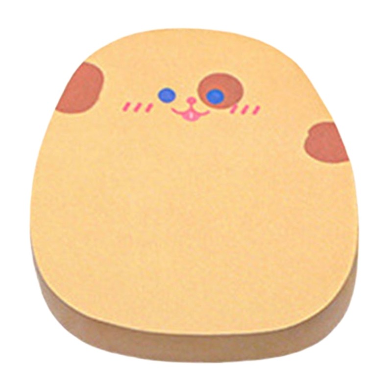 Self Adheive Note Paper Small Notepads Cartoon Notes Unllined Sheet for ...