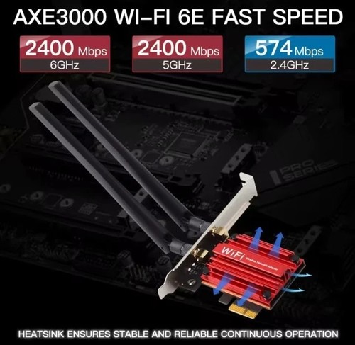 AX210 Wireless WiFi Network Card WiFi 6E 5400 Mbps | eBay