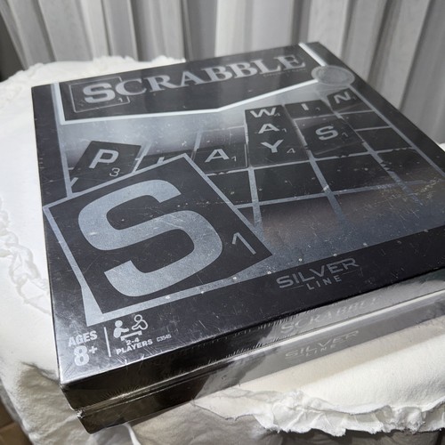 BRAND NEW - Scrabble Silver Line Exclusive Board Game Sealed Hasbro | eBay