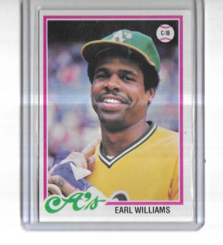 1978 Topps #604 Earl Williams Oakland A's | eBay