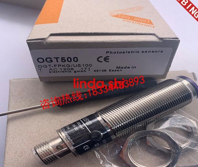 ifm EFECTOR OGT500 Photoelectric Sensor PNP 200ma for sale online | eBay
