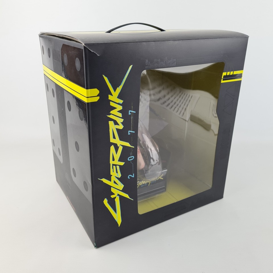 CYBERPUNK 2077 STATUE / FIGURE LIMITED GAMESCOM 2018 PRESS KIT ...