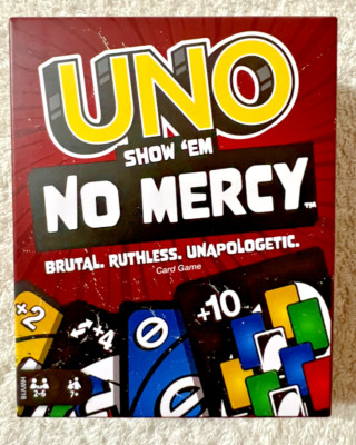 UNO SHOW EM NO MERCY CARD GAME **NEW VERY HARD TO FIND** 194735220809| eBay