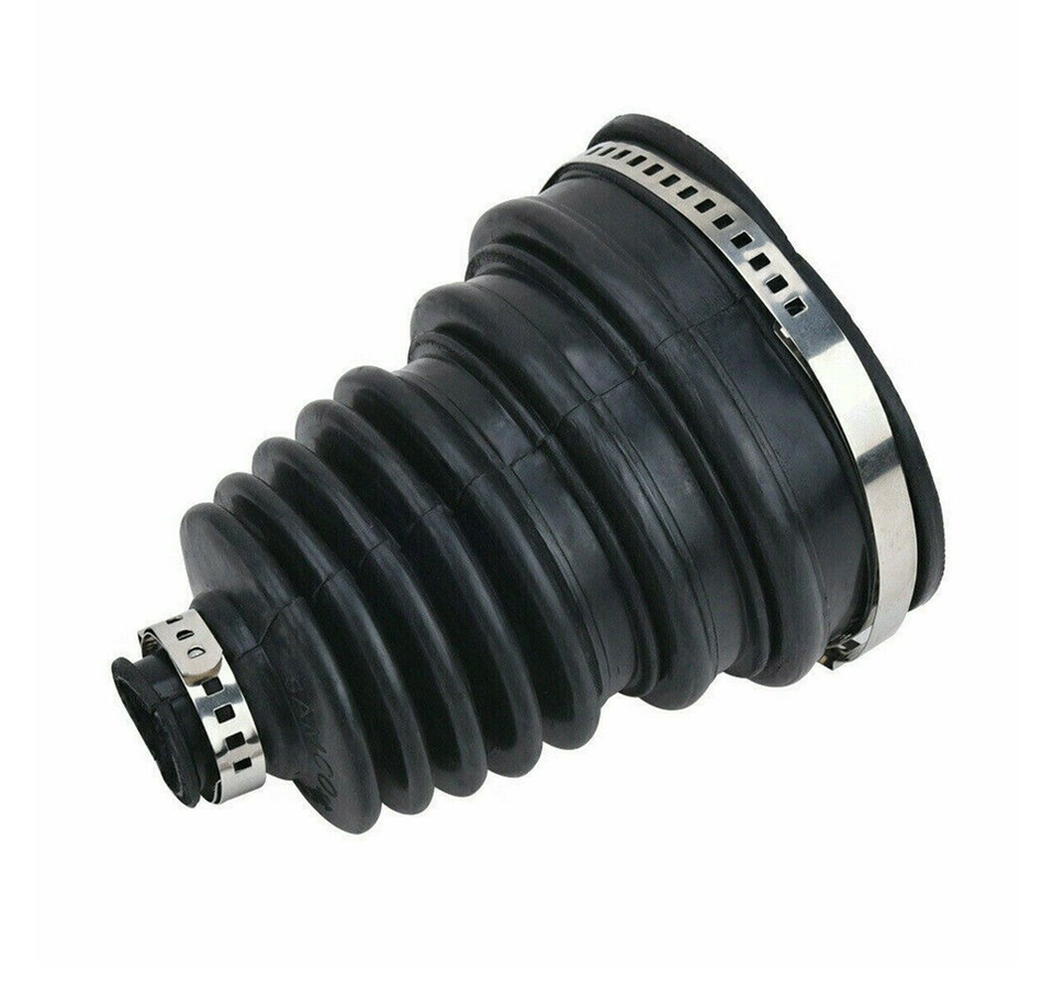 2 Pcs Black Drive Shaft CV Joint Boot Kit Constant Velocity Dust Cover ...
