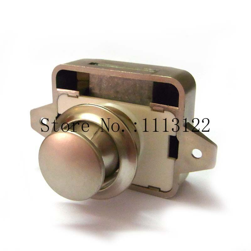 Caravan Lock Without Key for Cupboard Push Lock Latch Push Button ...