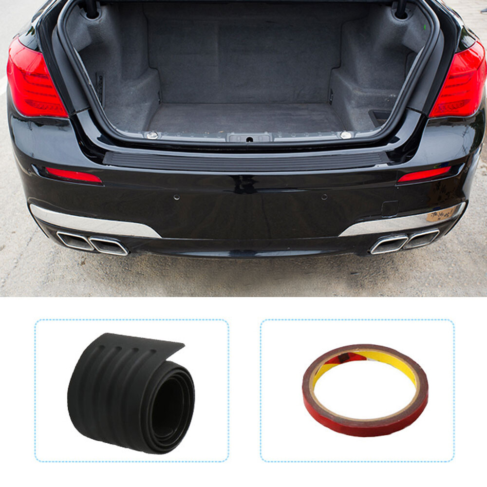 104cm Car Rear Bumper Cover Sill Scuff Plate Protector Trim Car ...