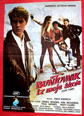 TUFF TURF 1985 JAMES SPADER KIM RICHARDS PAUL MONES REBEL GANG EXYU ...