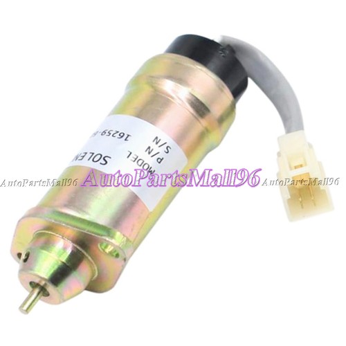 Fuel Solenoid MV1-48 16259-60010 fits Hitachi TW150DHB TW190 Kubota ...