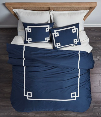 Greek Key Bedding
