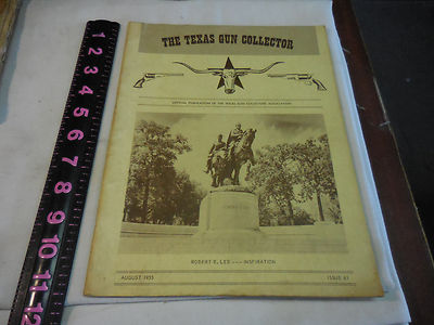 Texas Gun Collector Magazine - AUGUST 1955 | eBay