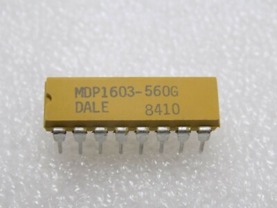 10x DALE MDP1603-560G ISOLATED RESISTOR DIP16 | eBay
