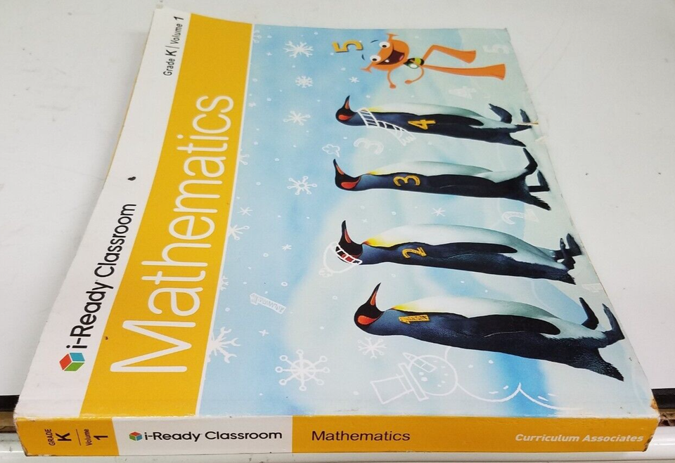 i-Ready Classroom Mathematics Grade K Volume 1 - No Writing | eBay