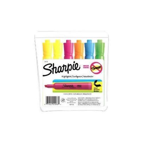 SANFORD L.P. SHARPIE HIGHLIGHTER SIX PACK 6 PACK | eBay