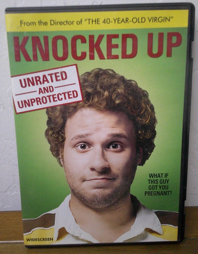 Knocked Up! ~DVD! ~Unrated and Unprotected! ~2007! ~Comedy ~Seth Rogen ...