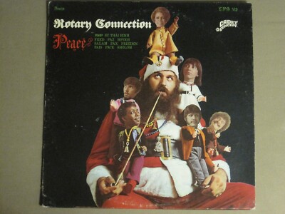 ROTARY CONNECTION PEACE LP ORIG 1968 CADET LPS 318 CHRISTMAS XMAS POP ...
