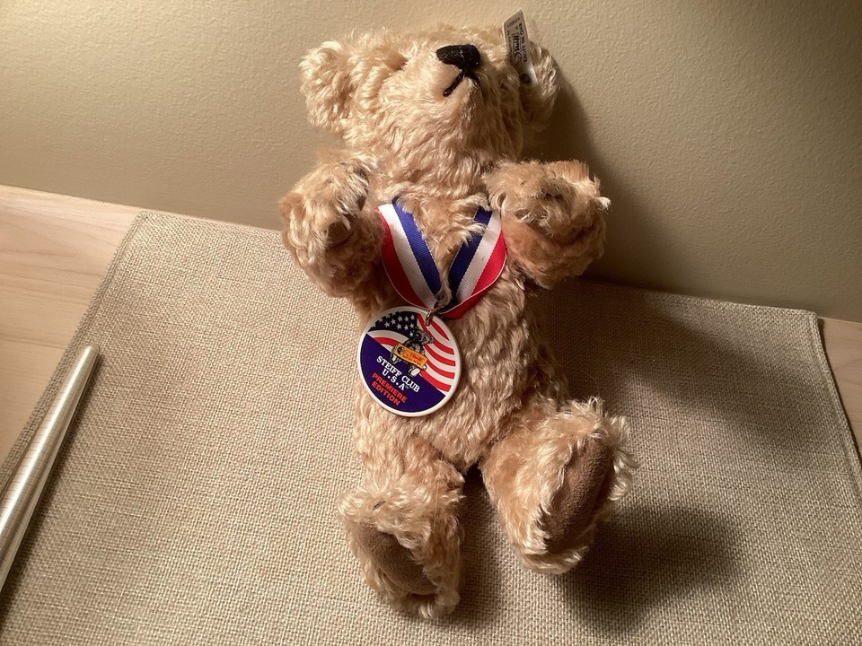 Steiff Sam Teddy Bear 28 Steiff Club USA 1993/94 Premiere Edition | eBay