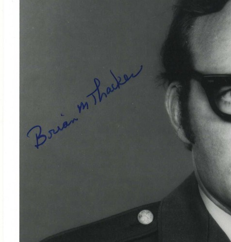 Vintage Medal of Honor Autograph Signed Photo Brian Thacker Vietnam Army | eBay