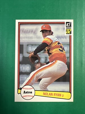 1982 Donruss #419 Nolan Ryan Minty Fresh Razor Sharp Well Centered MINT ...