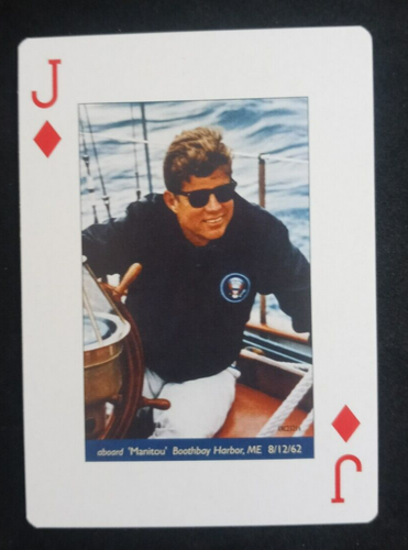 2004 JFK John F Kennedy Playing Card Jack Diamonds | eBay