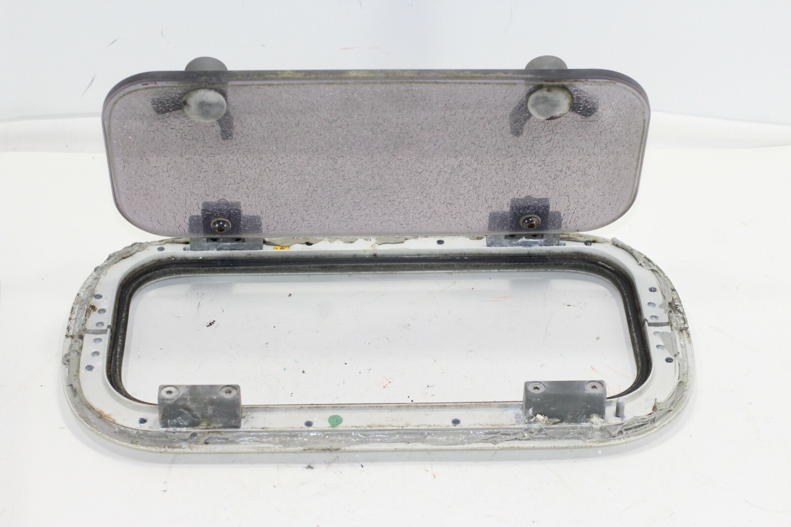 Lewmar Atlantic AT 10 Port Light Window Hatch Vent Aluminum Rectangle ...