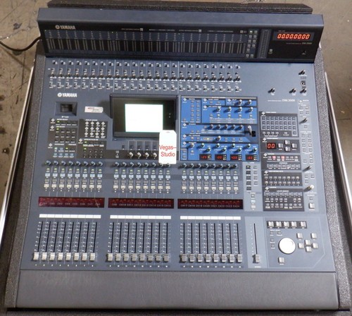 Yamaha DM2000 V2 Digital Mixing Console w/Meter Bridge, Doghouse ...