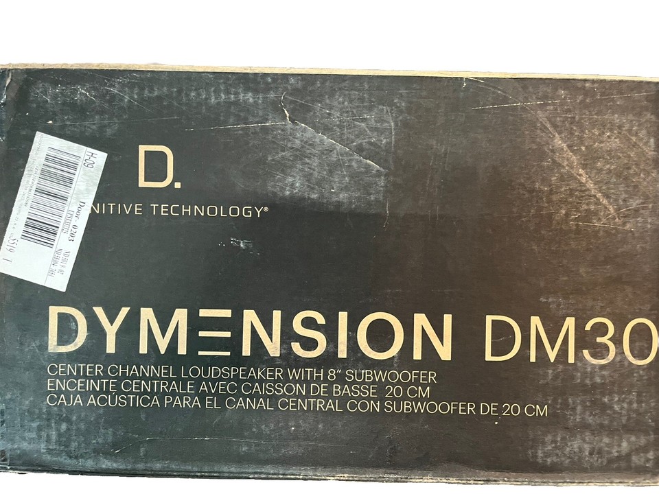 Definitive Technology Dymension DM30 center channel speaker, Open Box ...