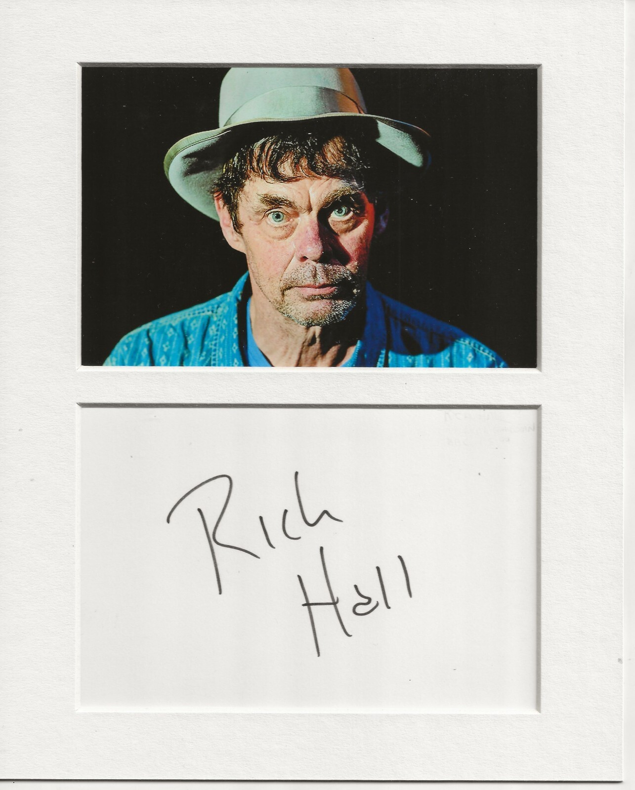 Rich Hall comedy signed genuine authentic autograph signature UACC RD ...