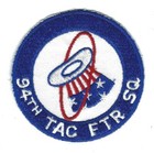 1970's-80s 94th TAC FIGHTER SQUADRON patch | eBay