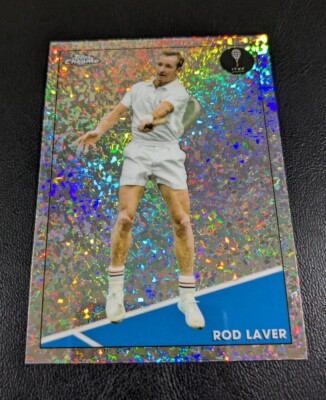 2021 Topps Chrome Tennis Rod Laver Mini Diamond Refractor /125 🎾 HOF ...