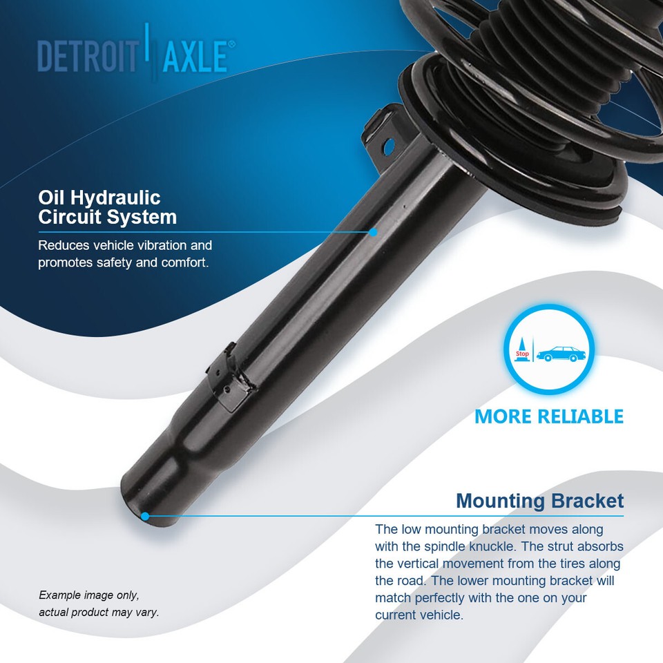 4pc Front Struts Rear Shocks Absorbers for BMW 320i 323i 323Ci 325i ...