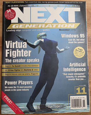 Next Generation Magazine Volume 1 Issue 11 November 1995 Virtua Fighter ...