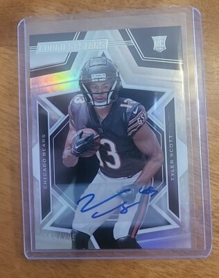 Tyler Scott 2023 Panini Rookies & Stars Rookie Base Auto 189/299 Bears ...