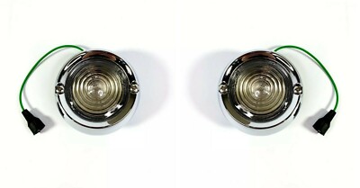 Pair Back Up Reverse Light Lamp Assembly For 1960-1966 Chevrolet Pickup ...