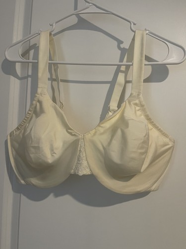 Olga Sz 42D Pale Yellow Underwire Bra. Back Closure. Unpadded | eBay