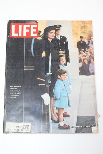 LIFE Magazine December 6 1963 JFK Kennedy Funeral Jackie Caroline John ...