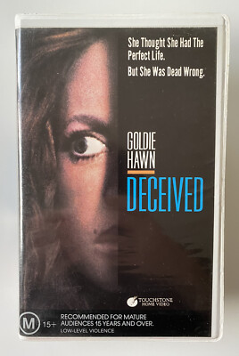 Deceived [VHS] Touchstone Home Video Roadshow Big Box Ex-Rental Tape ...
