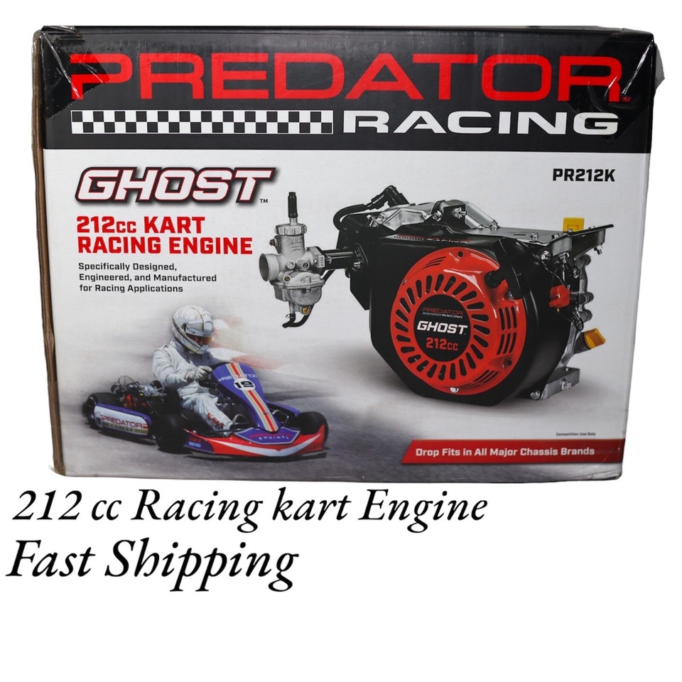 212cc GHOST Kart Racing Engine Horizontal Shaft Go Cart Snowboard USA ...