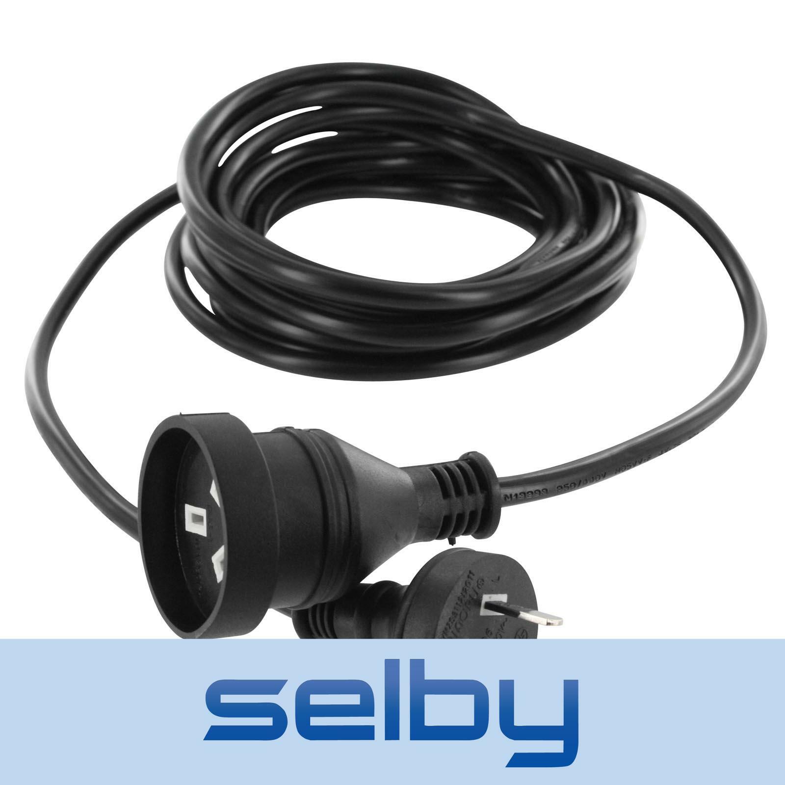 Mains Power Extension Lead Cord Cable Standard Australian AU 3-Pin Plug ...