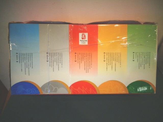 FUWA BEIBEI JINGJING HUANHUAN YINGYING NINI PLUSH GOOD LUCK DOLLS 2008 ...