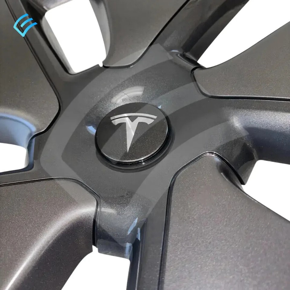 NEW OEM Tesla Model 3 Wheel Cover 18 Inch Pinwheel Refresh 1044271-00-C ...