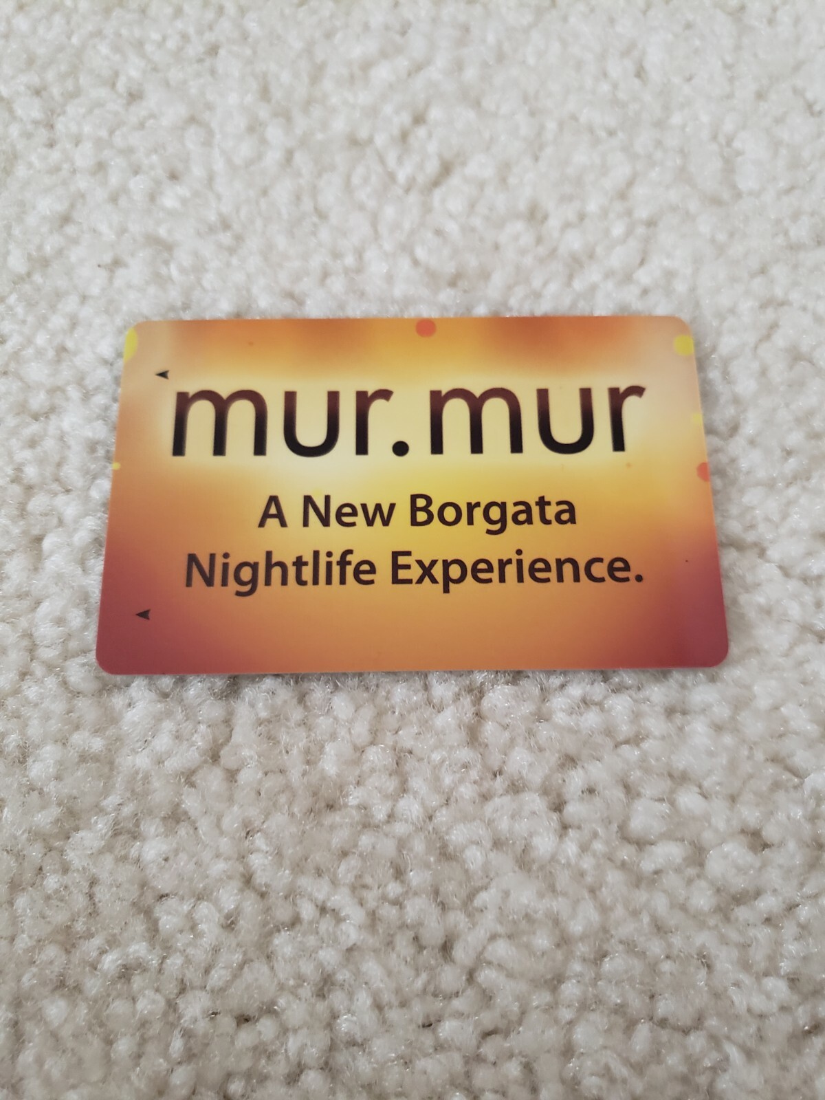RARE Old Borgata Casino Hotel Room Key Card Atlantic City Cards Mur Mur ...